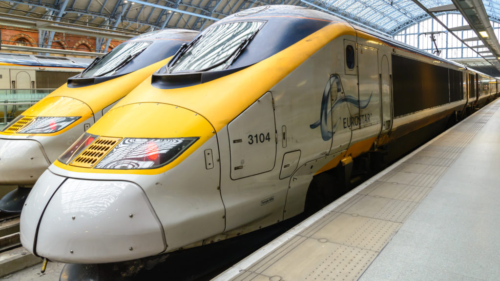 London to Amsterdam first Eurostar has Departed | One One One